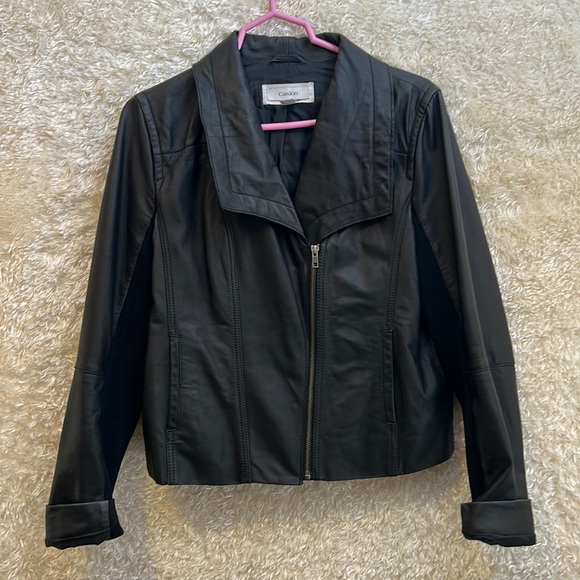 Caslon | Jackets & Coats | Caslon Vintage Oversize Jacket Leather ...